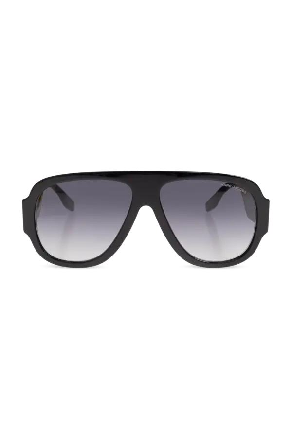 Marc Jacobs Sunglasses With Logo - Black