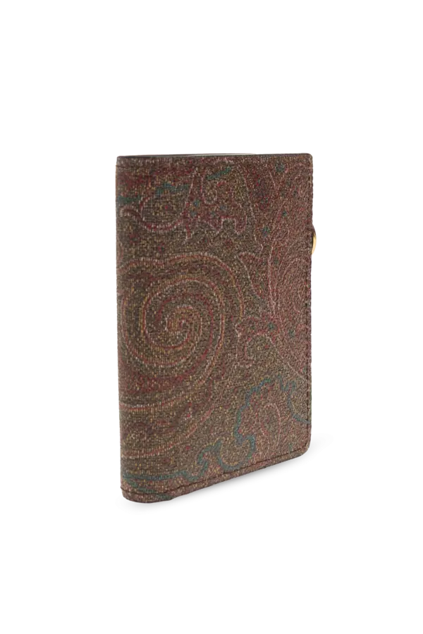 Etro Wallet With Logo Charm