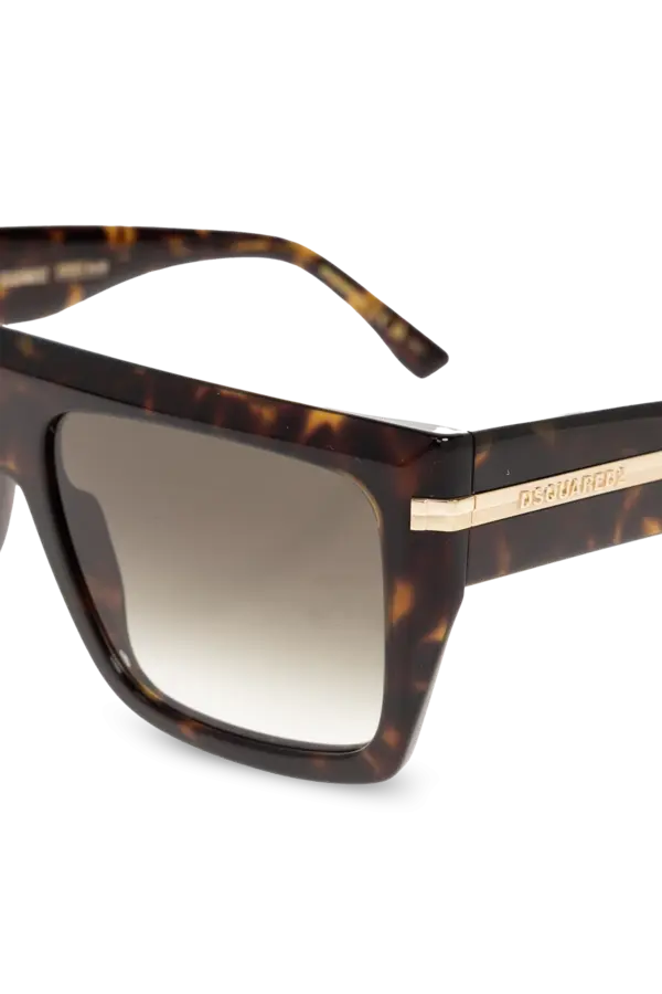 Dsquared2 Rectangular Havana Sunglasses - Brown