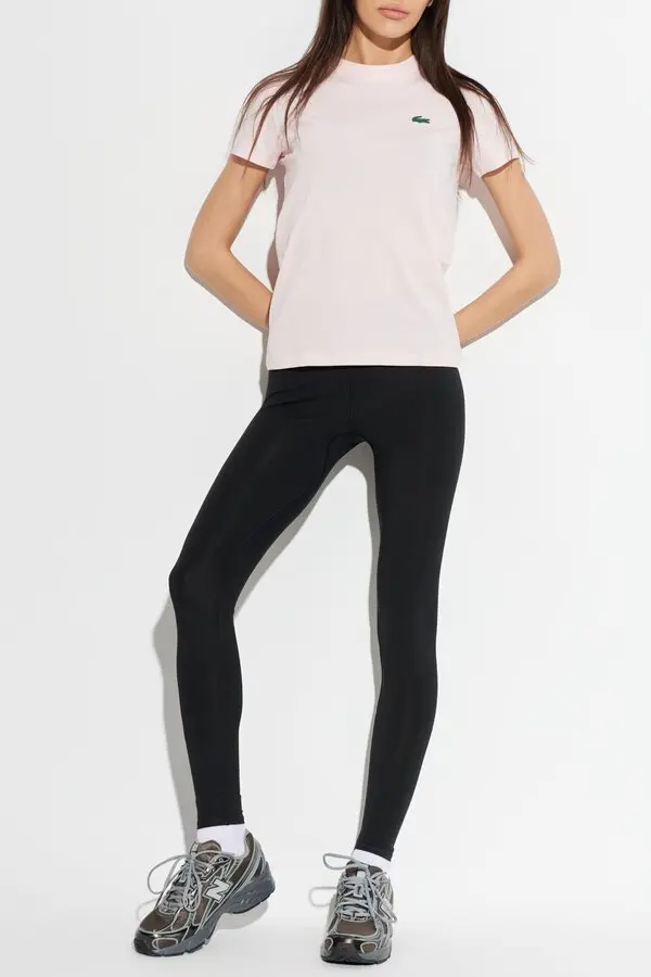 Lacoste Leggings With Logo Patch
