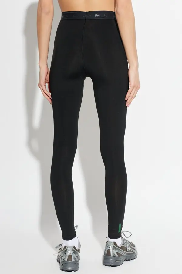 Lacoste Leggings With Logo Patch