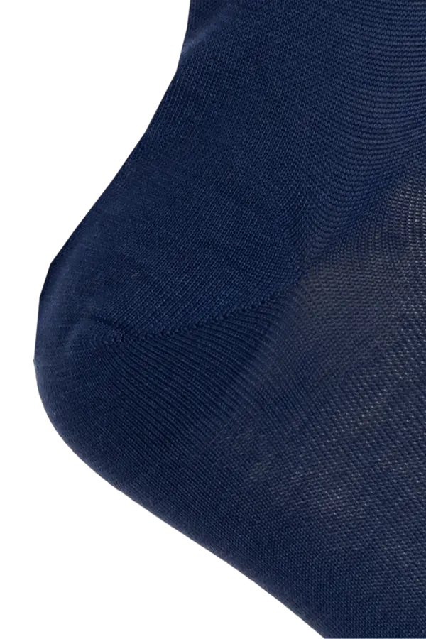 VIVIENNE WESTWOOD Cotton Logo Socks - Navy Blue