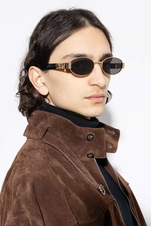 Dsquared2 Oval Sunglasses - Gold