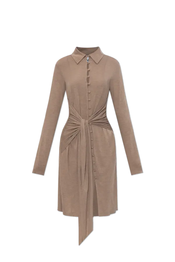 GANNI Dress With Tie Detail