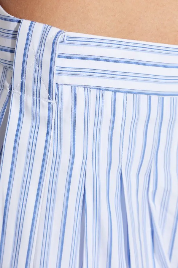Rag & Bone Striped Cotton Trousers