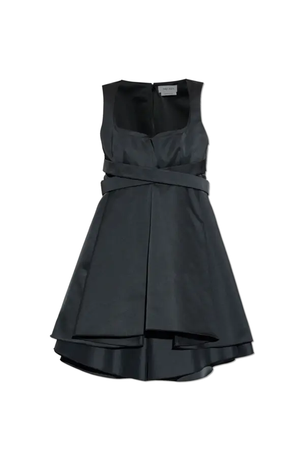 Alexander McQueen Sleeveless Short Dress - Black