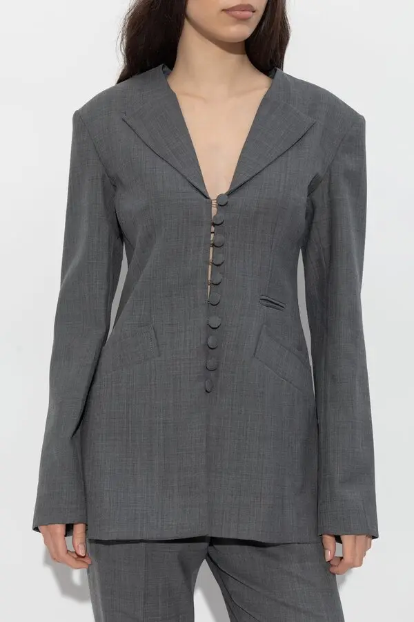 GANNI Single-vent Blazer