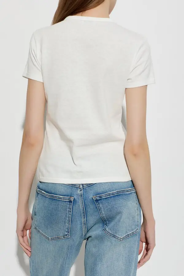 Kenzo T-shirt With Sequined Applique