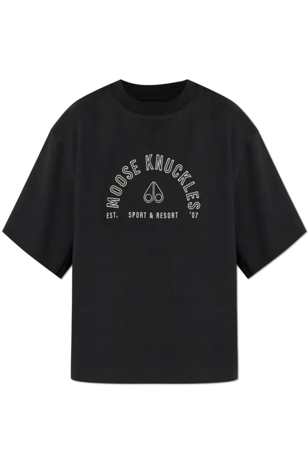 Moose Knuckles True North T-shirt - Black
