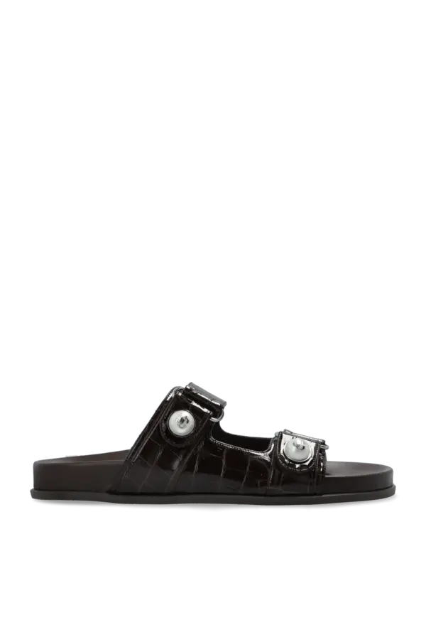 JIMMY CHOO Fayence Slides
