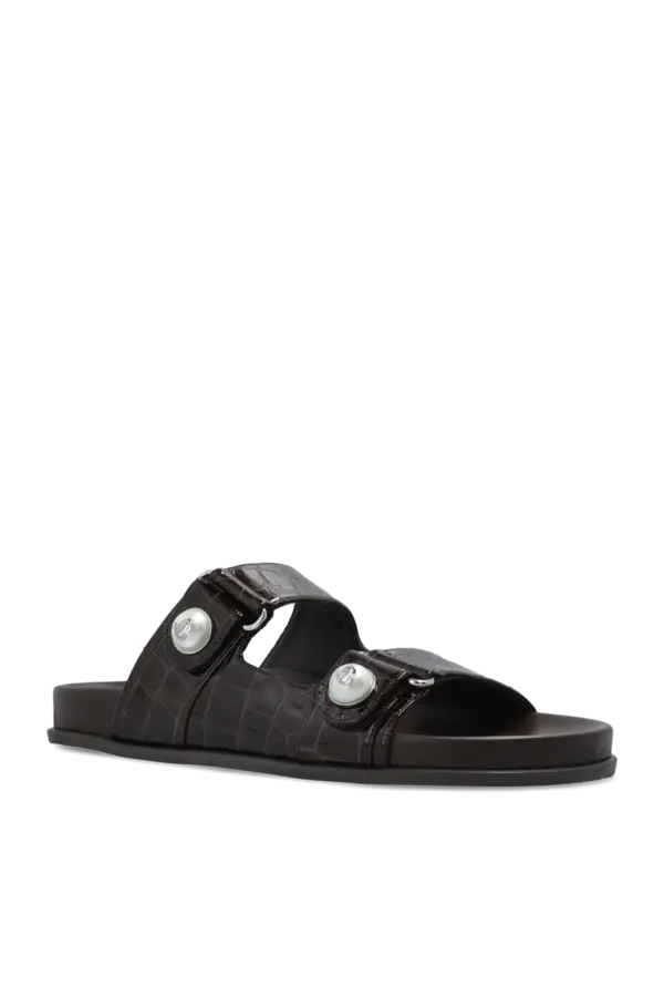 JIMMY CHOO Fayence Slides