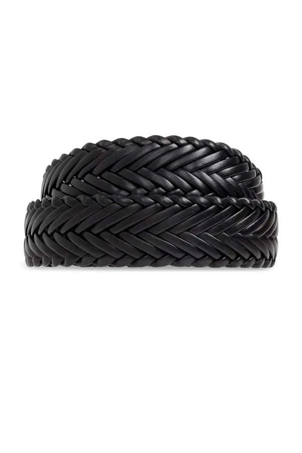 FERRAGAMO Braided Leather Belt