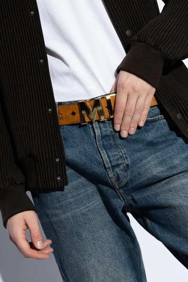 Mcm Logo Belt