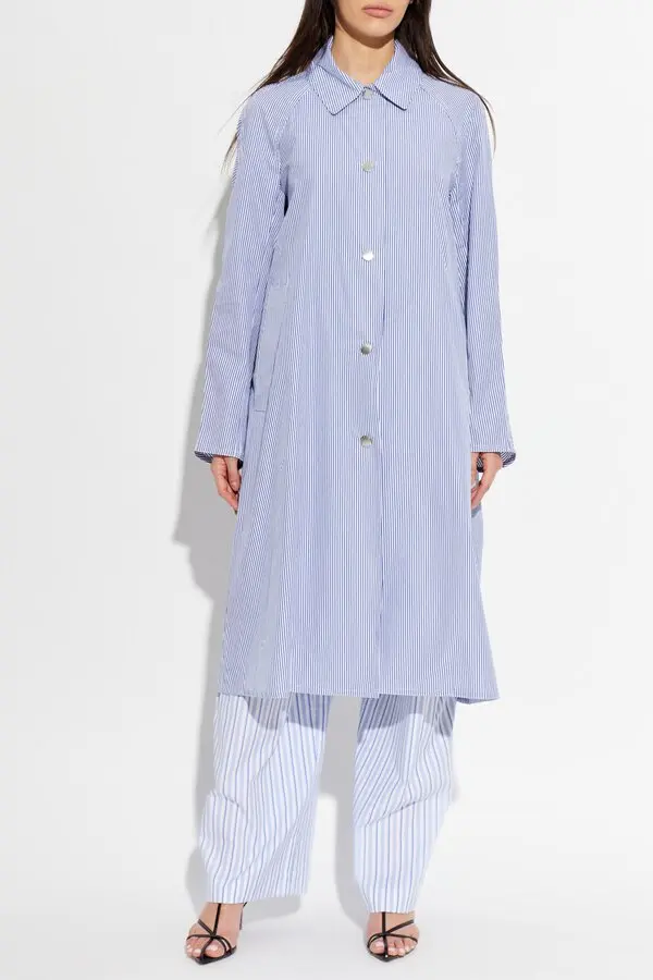 Rag & Bone Cotton Coat With Striped Pattern
