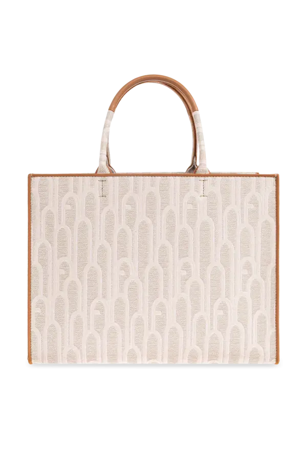 Furla Large Shopper Bag - Cream