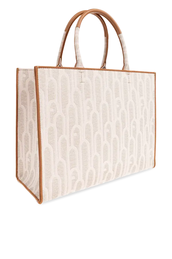 Furla Large Shopper Bag - Cream