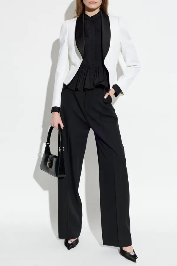 Alexander McQueen Cotton Shirt - Black