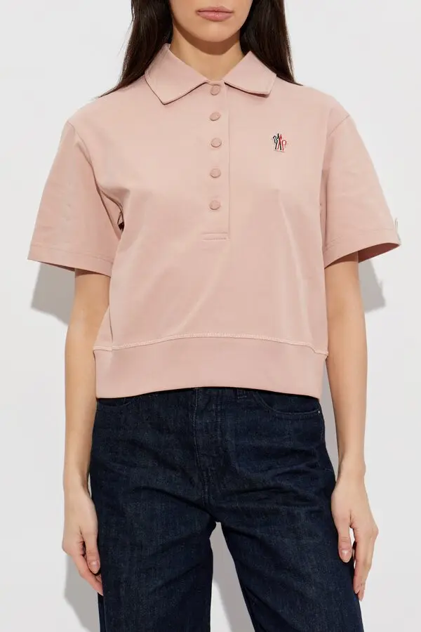 Moncler Day-namic Polo Shirt - Pink