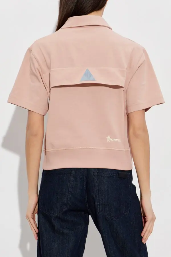 Moncler Day-namic Polo Shirt - Pink