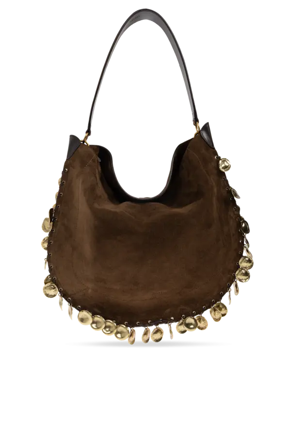Isabel Marant Oskan Hobo Shoulder Bag - Brown