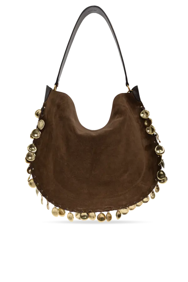 Isabel Marant Oskan Hobo Shoulder Bag - Brown