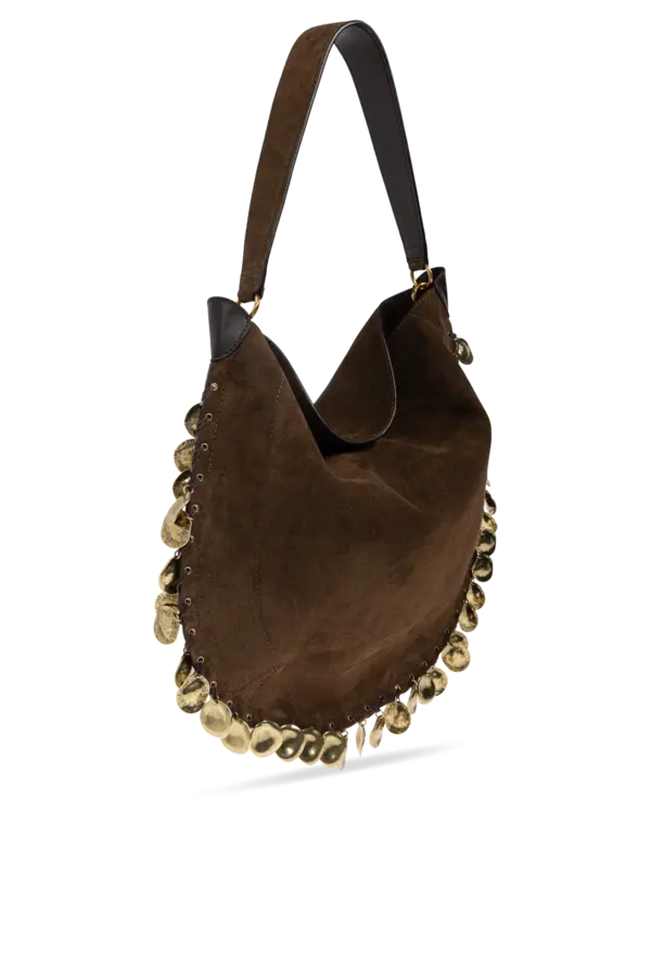 Isabel Marant Oskan Hobo Shoulder Bag - Brown