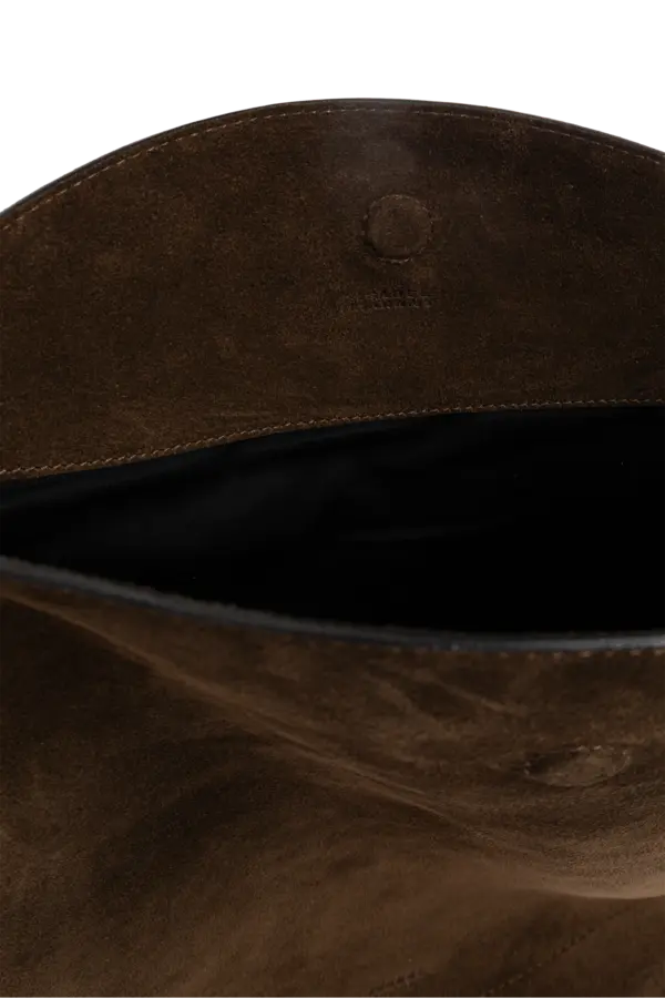 Isabel Marant Oskan Hobo Shoulder Bag - Brown