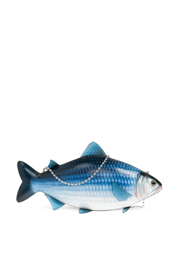 Moschino Fish Motif Bag - Blue