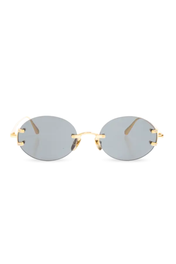 Linda Farrow Tone Sunglasses - Gold