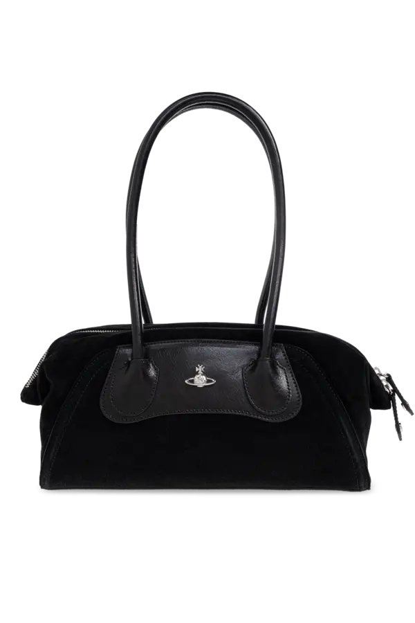 VIVIENNE WESTWOOD Shirley Small Shoulder Bag - Black