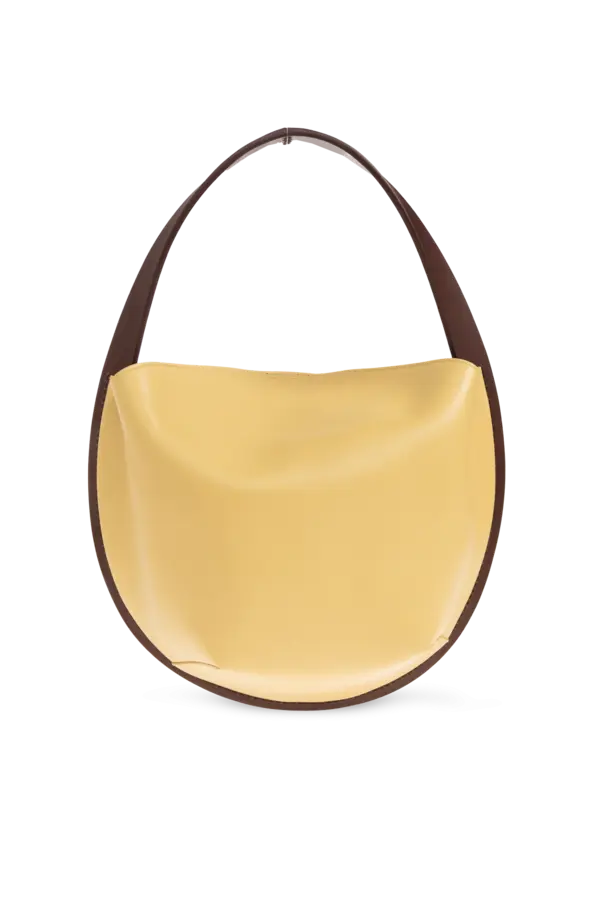 JIL SANDER Pivot Top Handle Bag - Yellow