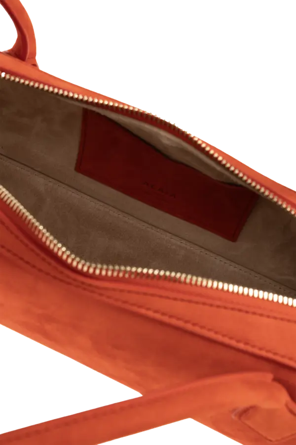 Alaïa Le Teckel Medium Satin Bag - Orange