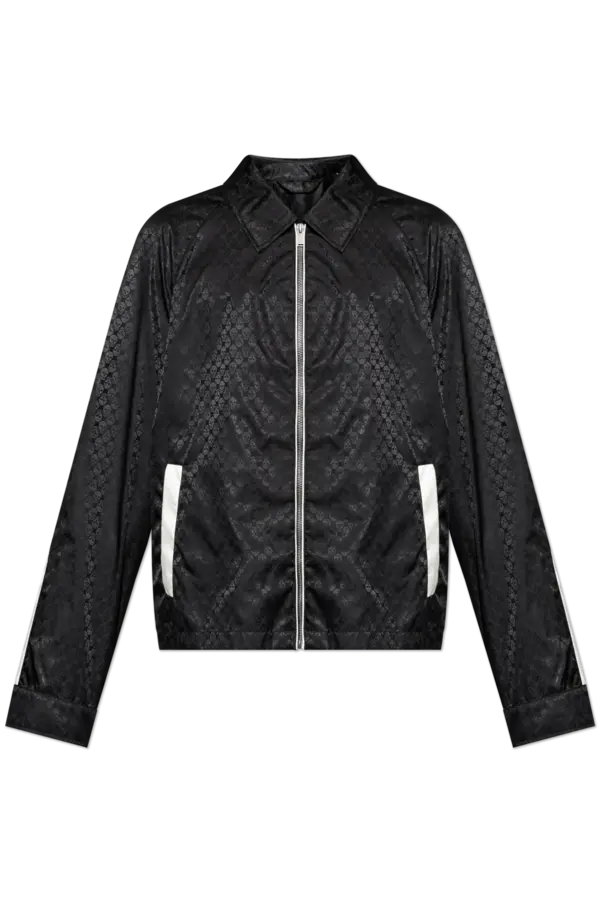Alexander McQueen Skull Motif Lightweight Jacket - Black