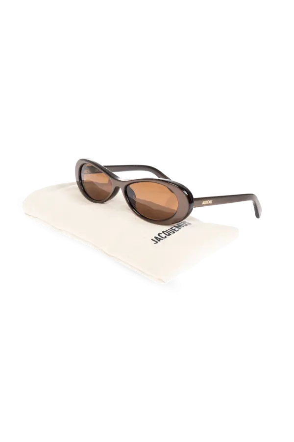 Jacquemus Oval Frame Sunglasses