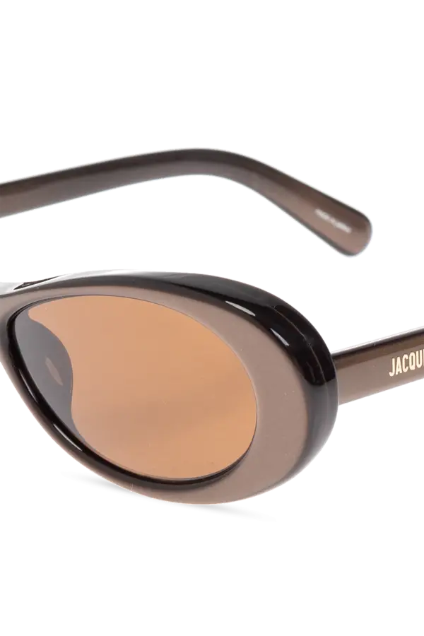 Jacquemus Oval Frame Sunglasses