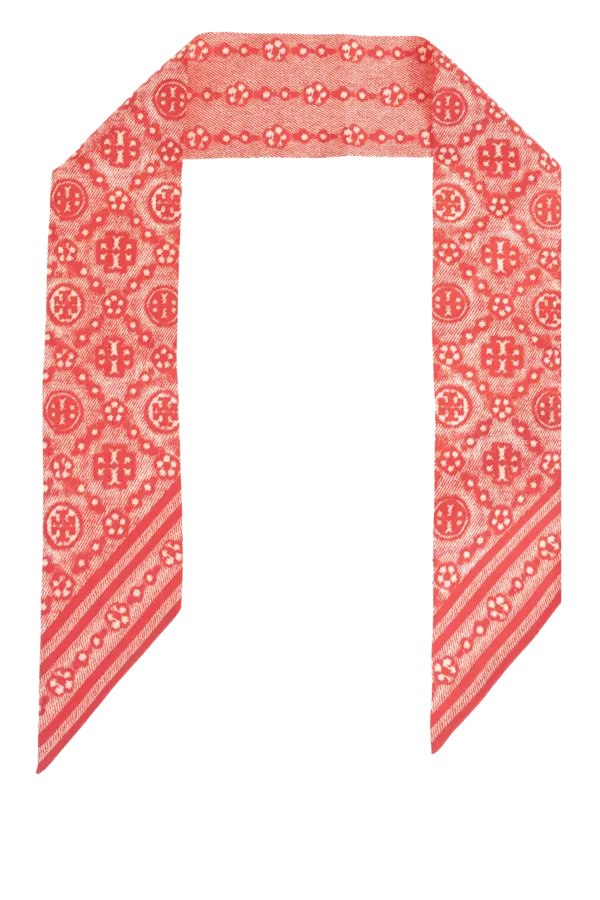 Tory Burch Silk Scarf - Red
