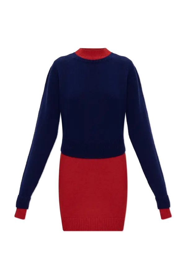 JIL SANDER Wool Dress - Multicolour