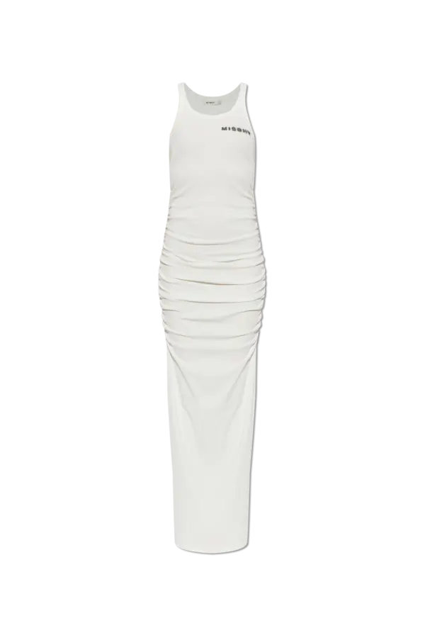 MISBHV Logo Dress - White