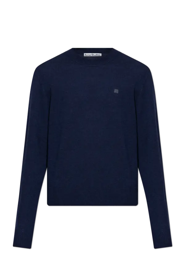 Acne Studios Wool Sweater - Navy Blue
