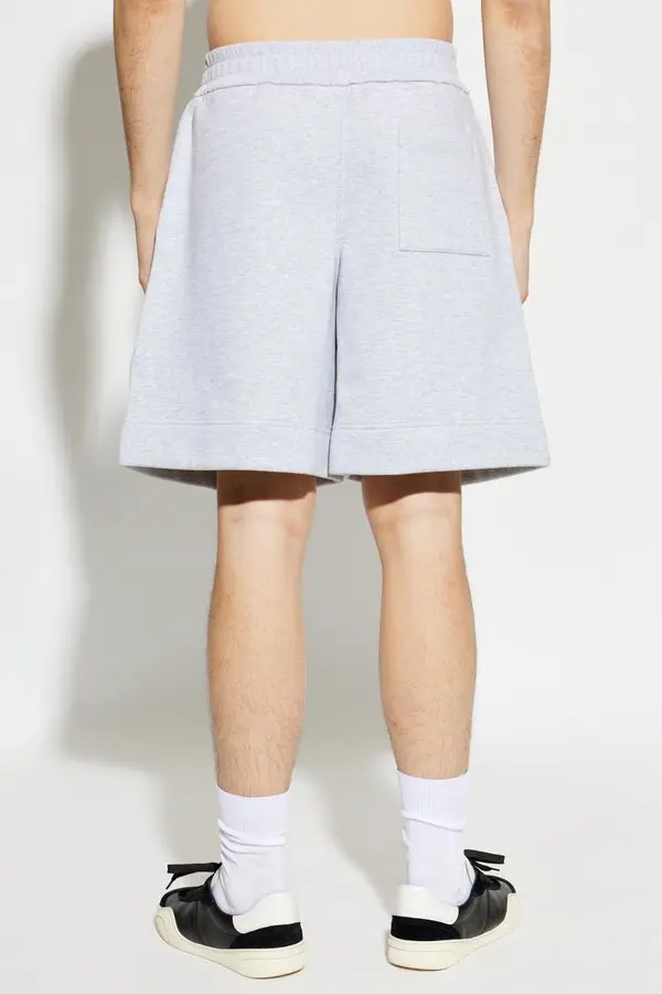 JIL SANDER Relaxed Fit Sweat Shorts - Grey