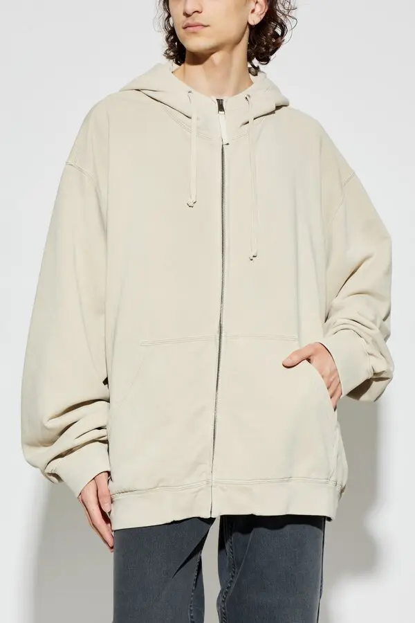MAISON MARGIELA Oversized Sweatshirt - Cream