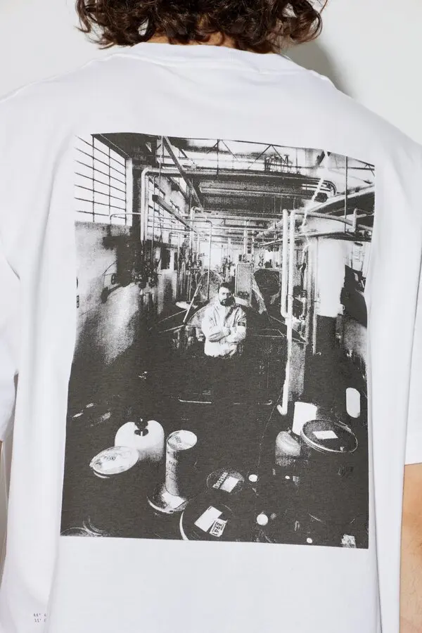 Stone Island T-shirt With Printed Logo - White