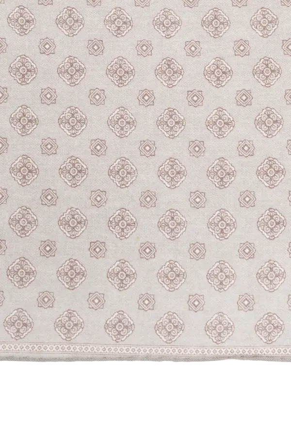 Eleventy Patterned Pocket Square - Grey