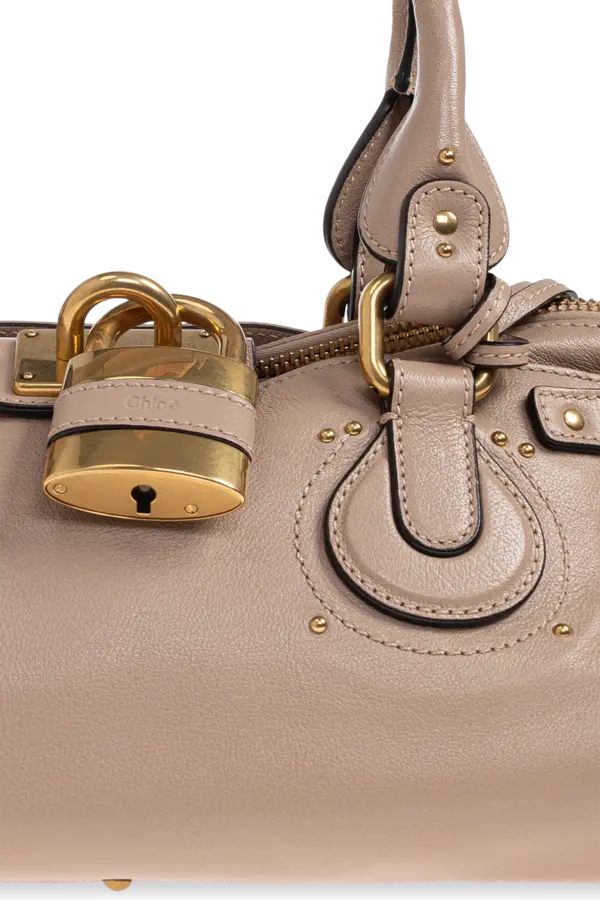 Chloé Paddington Handbag - Beige