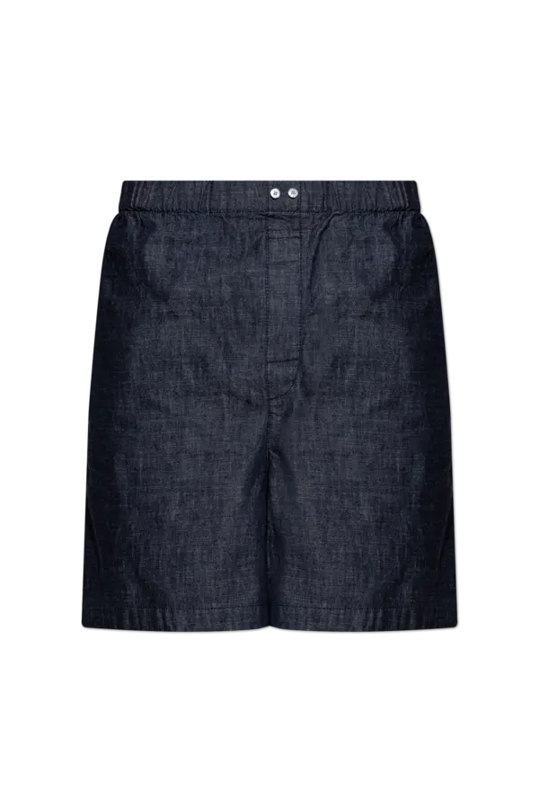 Acne Studios Shorts With Pockets - Navy Blue