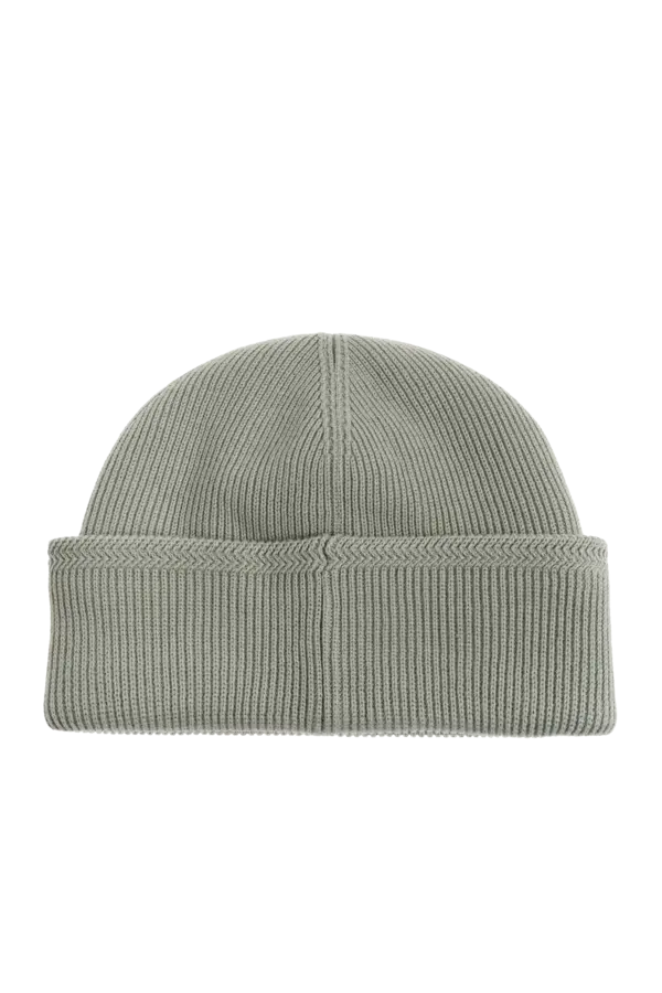 Stone Island Cap With Logo Patch - Green