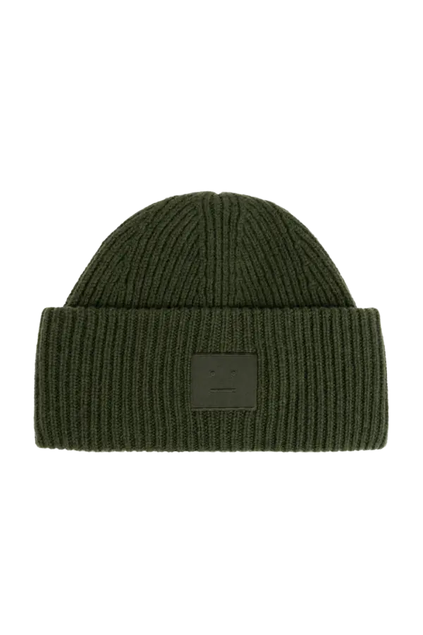 Acne Studios Wool Beanie - Green