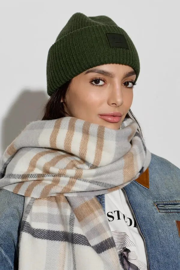 Acne Studios Wool Beanie - Green