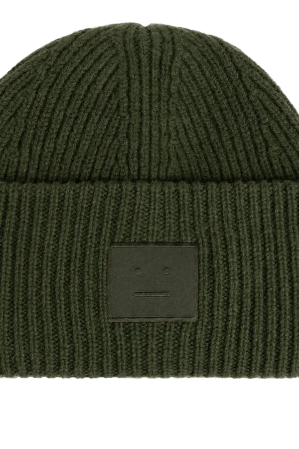 Acne Studios Wool Beanie - Green