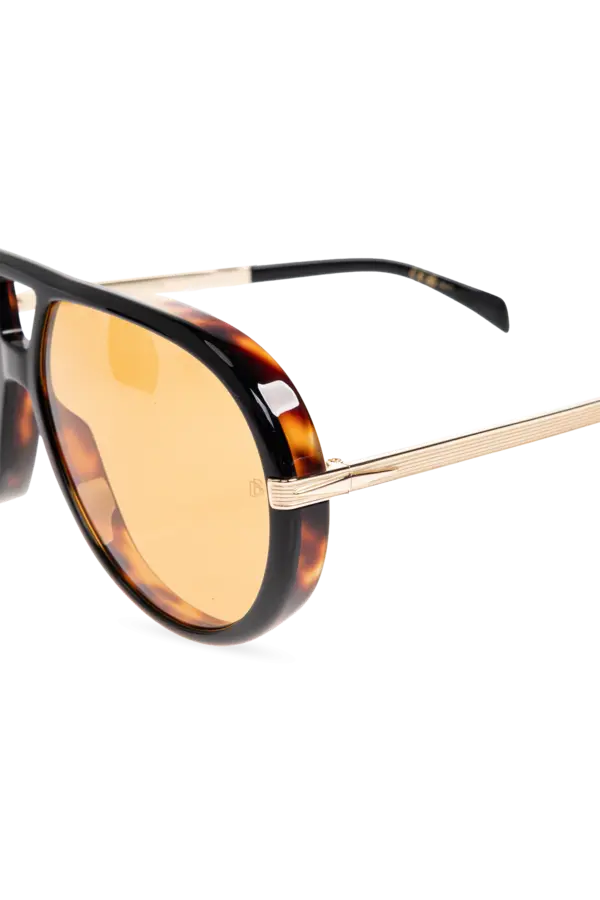 DB EYEWEAR BY DAVID BECKHAM Voyager Sunglasses - Orange